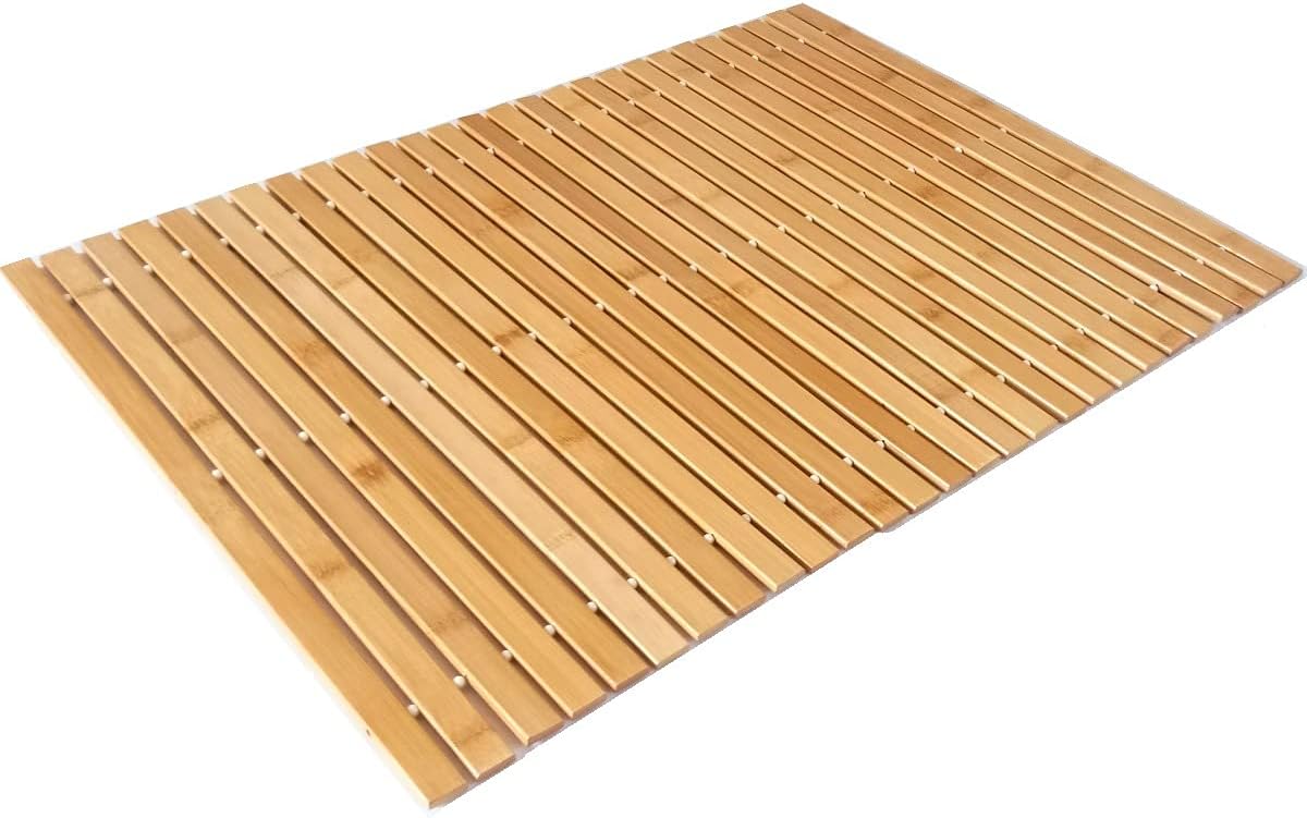 Bamboo Floormat (reduce footprint) – Fire Cold Plunge